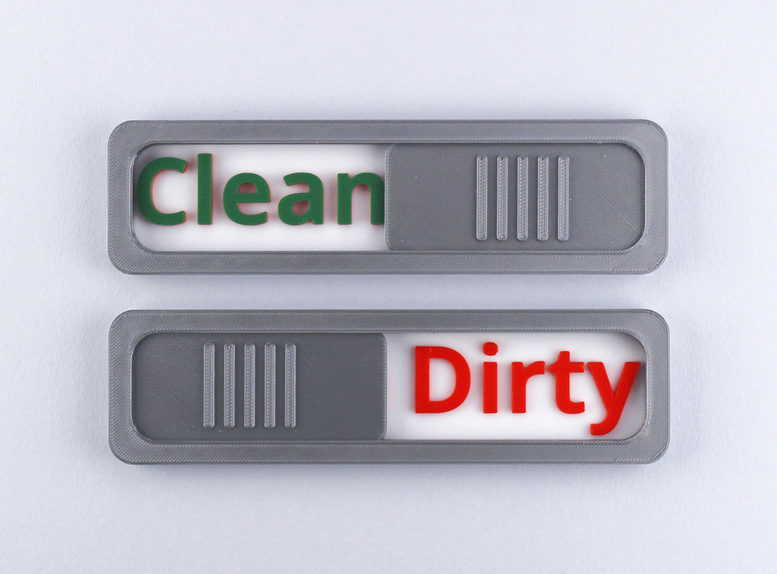 Dishwasher Clean-Dirty Sign – 3DF
